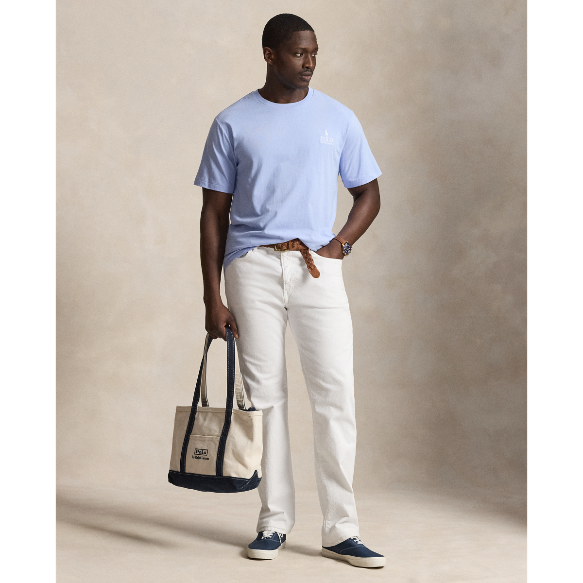 RALPH LAUREN logo jersey t-shirt